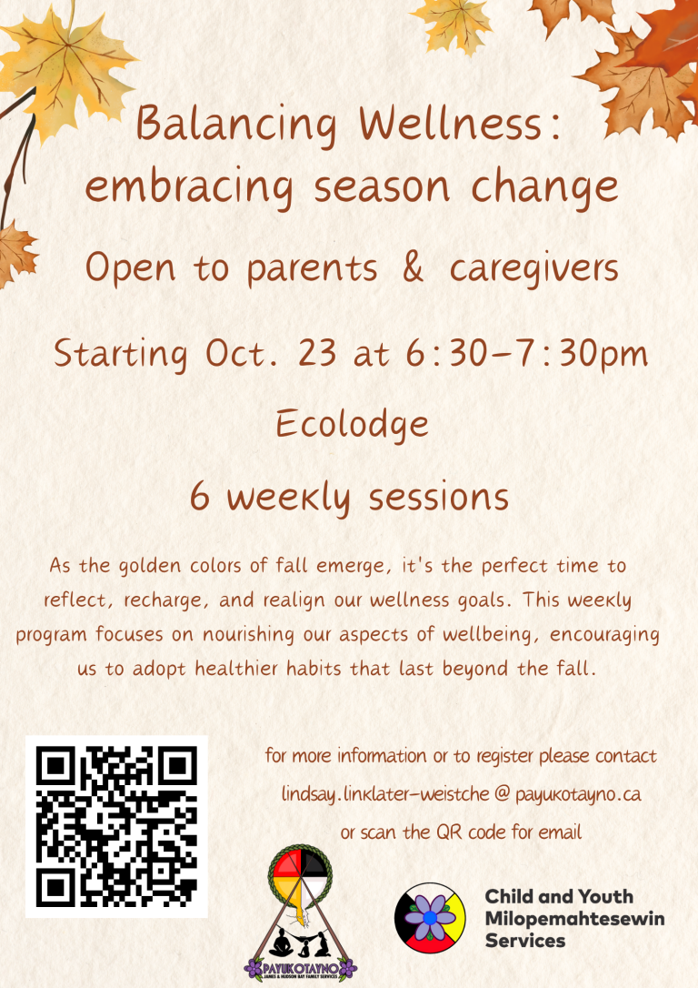 BALANCING WELLNESS FOR PARENTS AND CAREGIVERS – Payukotayno