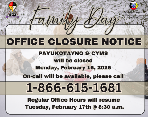 Family Day Office Closure Notice – Payukotayno